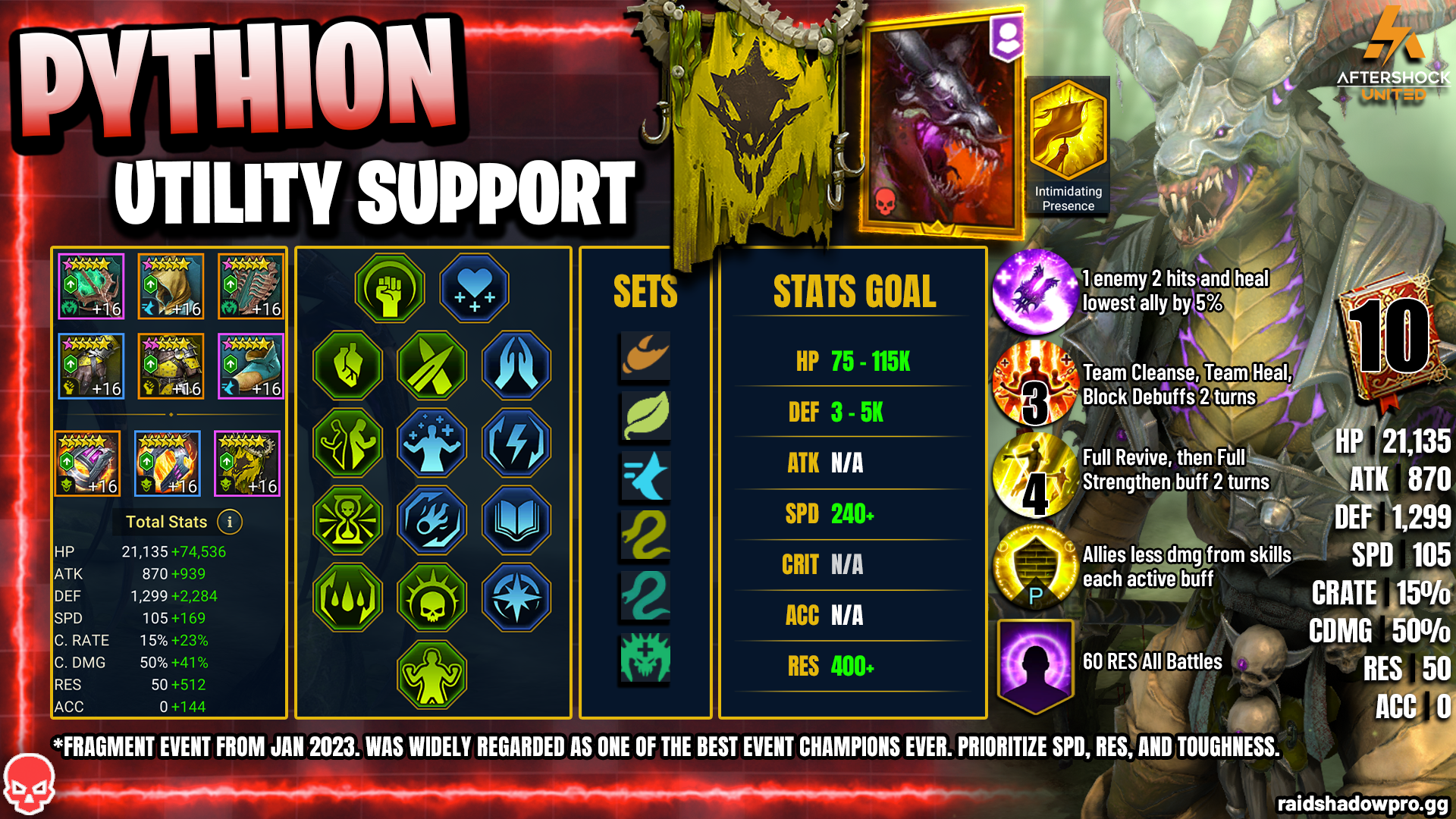 How to Build and Use Pythion! | raidhq.gg